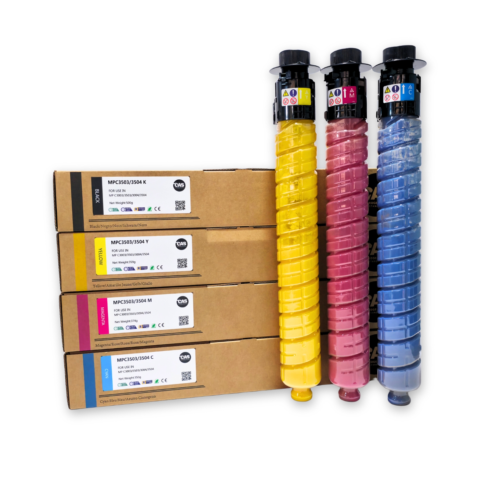 TONER COMPATIBLE BLACK & COLOR MP C3003 – Andes Copiers